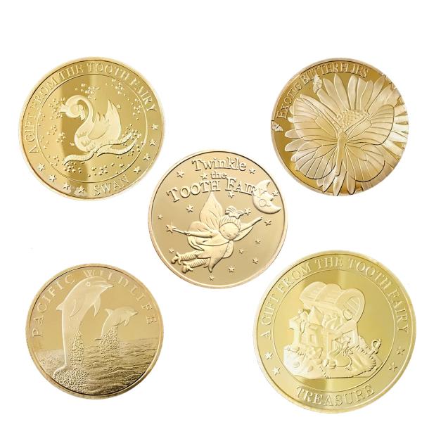 【商品概要】【歯の妖精コイン】歯仙子は子供の間に話題に上がっているらしい。童話で、子供は歯が落ちて枕の下に置いて、トゥースフェアリーはそれを回収して、ついでに子供に金貨などのプレゼントを残してくださいと言いました。この童話は、子供たちが歯を...