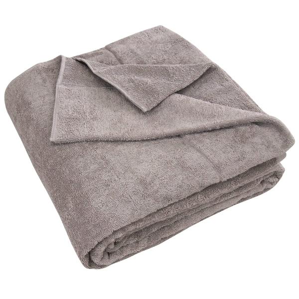 【商品概要】サイズ：ダブルロングサイズ 約180×200cm素材：綿100％製造国：中国製ご家庭でのお洗濯可能 ※乾燥機・漂白剤の使用はお避け下さい。高級綿の代表格であるエジプト綿100％の厚手のタオルケット。ふっくら軽いやさしい風合いとシ...