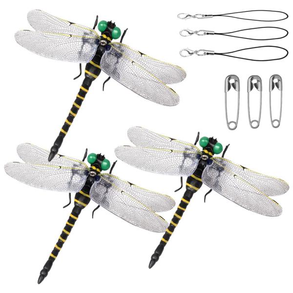 【商品概要】?【リアルなトンボ模型】・付けるだけで虫除けになるトンボフィギュア！・見分けがつかないほど本物そっくり！・すぐ使えるストラップ・安全ピン付き！?【自然にやさしいエコタイプ】・電気や火を使わないから安全！・薬剤不使用で子どもにも安...