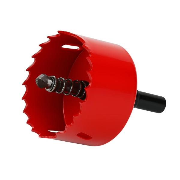 【商品概要】【現役大工が推薦！】バイメタルホールソー【使用頻度の高いものを厳選】アルミ板、鉄板、木材、プラスチック、石膏ボードなどの穴あけに【切削抵抗が少ない薄刃設計】薄刃設計により切削抵抗が少なく、素早く貫通が可能です。【様々な材質に使え...