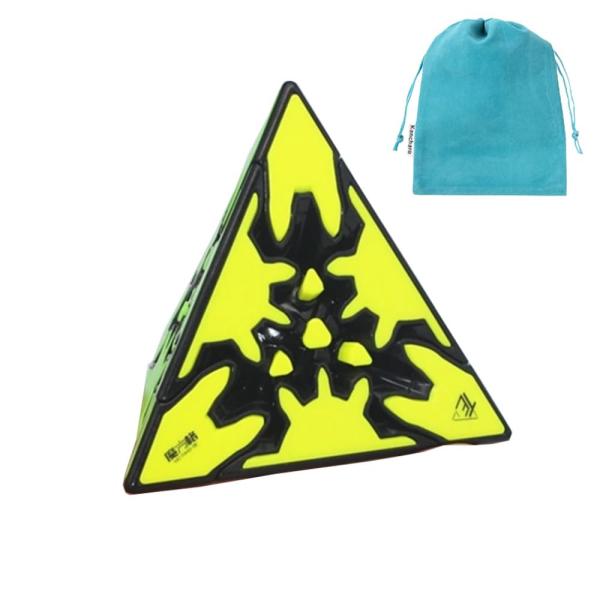 【商品概要】ユニークな形状変化、驚きの連動デザイン：このギア型キューブは、他のキューブとは一線を画す独特な形状変化と連動デザインが特徴です。回すたびに新しいパターンや形状が生まれ、あなたを驚かせます。優れた内部設計：内部のメカニズムは高品質...