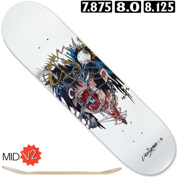 YORUGATAさんのプレミアムデザインです。(インスタは @yorugatamaomao になります。)SMBで最も標準的なシェイプ MID-V2 です。MID-V2はデッキは、以前のモデルより弾きはさらに軽くなり、コンケーブの形状をさら...