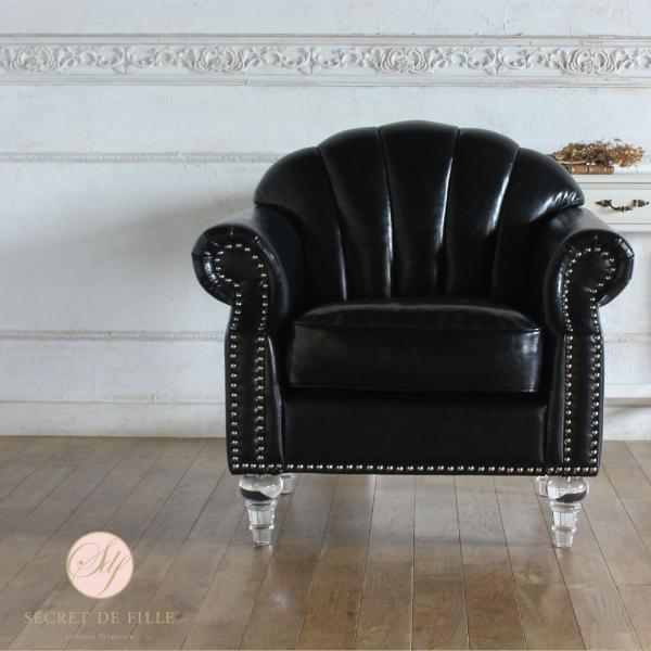 印象的で個性的なデザインのシェル型ソファ"Shellfa"ありそうでなかったフェミニンなフォルムでインテリアをラブリーにコーディネート姫系 プリンセス、ゴシックスタイルのお部屋に、また店舗様にも彩を添える煌びやかな1台ですお好みのカラーが必...