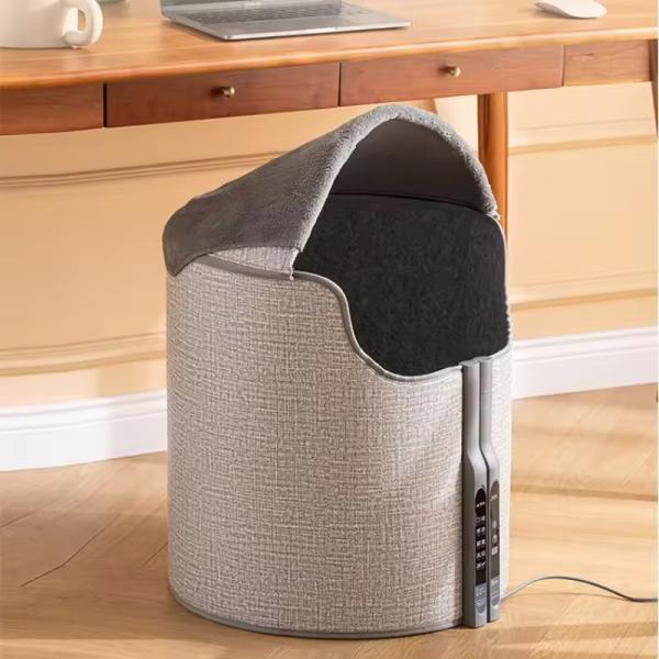 【商品名】:2025最新モデル 遠赤外線デスクパネルヒーター【製品仕様】；品名：パネルヒーター製品型番：TA70022Aブランド：ROASICEE定格出力:205W定格周波数:50~60Hzカラー：グレー加温素材:日本製繊維ヒーター温度段数...