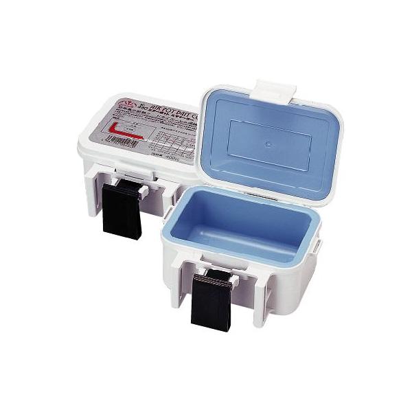 ●空気層の断熱効果を利用した低コスト高機能エサクーラー●サイズ：140×100×70mm