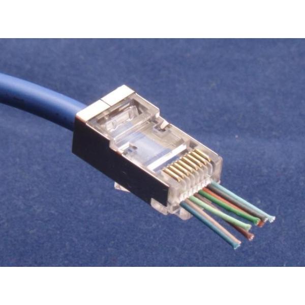 従来のLANモジュラープラグとは違い、慣れていなくても取り付け簡単確実に結線できるのでケーブルチェックも不用かも。撚り戻しを最短にできるので高品質な工事が簡単にできます。従来のプラグの不安要素ケーブルの外皮を剥いて揃えた後13mm以下で切断...
