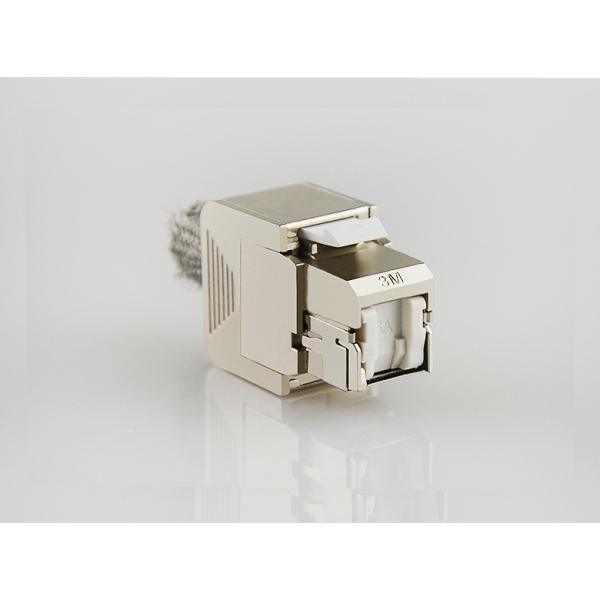 3Mの新しいシールドジャックVOL-OCK6A-SE cat6a STP RJ45 10G ネットワーク情報モジュール製品の機能と利点工具不要のオンサイト設置1.すばやく簡単にインストール2.迅速で信頼性の高い接続、便利で信頼性の高い8線の...