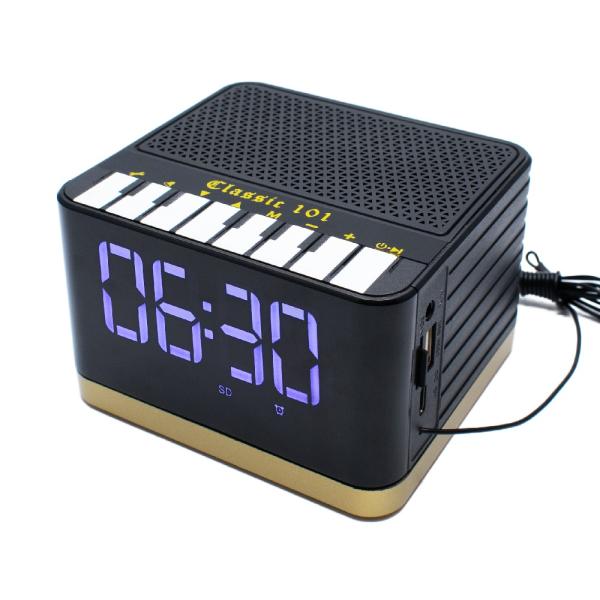 ●セット内容／本体、USBケーブル、ピアノ曲101曲収録 microSDカード（本体装着済）、取扱説明書（保証書付）●外形寸法（約）／幅105 × 奥95 × 高70 mm（FMラジオアンテナを除く）●本体質量（約）／328g●電源（充電式...