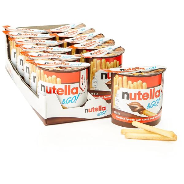 「商品情報」おなじみヌテラとスティックタイプのクラッカーがセットになりました。いつでもどこでもクラッカーにヌテラをディップしてお召し上がりいただけるので、おやつやレジャーのお供にもおすすめ。バッグにも収納しやすいサイズです。ヨーロッパでは朝...