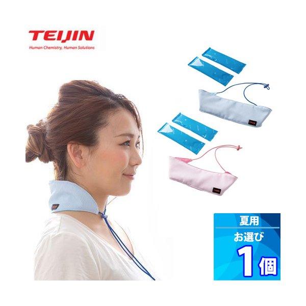 ● 商品名【テイジン】ネッククーラー ● サイズ（約）W38×H7.5cm● 重量本体／（約）15gクールジェル／（約）90g● 素材表地・裏地・ポケット部分／ポリエステル内容物／合成繊維（ベルオアシス（R））、アクリル、レーヨン、ポリエス...