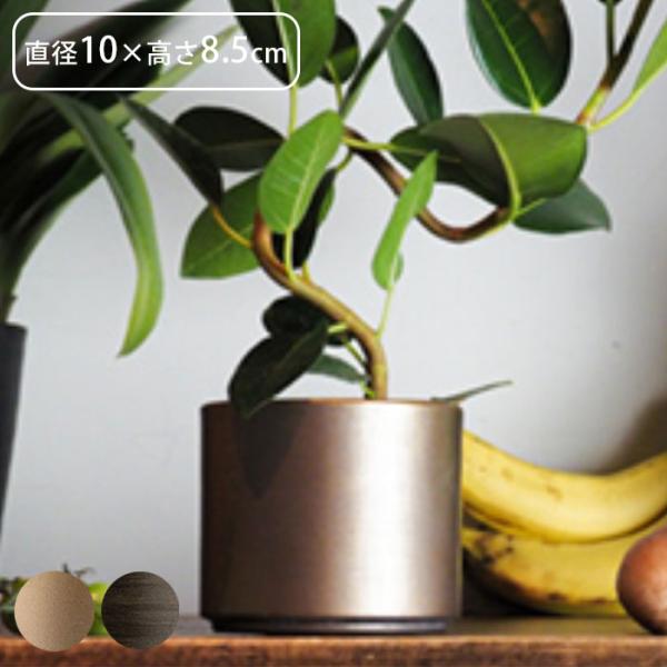 サイズ:約 高さ8.5（cm）直径：約 10（cm）口径：約 9.5（cm）材質:アイアン重量:約 130g原産国:中国●アイアン素材の円柱型フラワーベースです。●一枚の板金で作られているので水漏れの心配はありません。●錆びにくいラッカー塗...