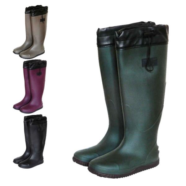 サイズ:Sサイズ：約 23.5〜24cmMサイズ：約 24.5〜25cmLサイズ：約 25.5〜26cmLLサイズ：約 26.5〜27cm3Lサイズ：約 27.5〜28cm素材:甲材・底材：ポリ塩化ビニル（PVC）中敷き：EVA樹脂（抗菌加...