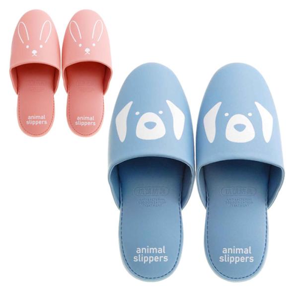 サイズ:対応サイズ：約18〜21cmまで素材:甲・中敷き・底材：抗菌防臭PVC備考:洗濯不可●対応サイズ約18〜21cmまでのビニール製スリッパです。●可愛い動物たちのデザインです。●撥水性があるので汚れてもサッと拭けてお手入れ簡単です。●...