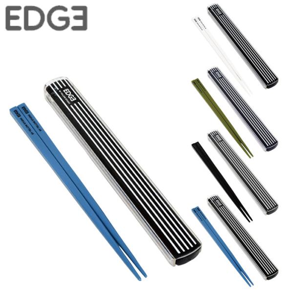 サイズ:約 幅20.7×奥行2.6×高さ1.5（cm）お箸：約 19.5cm素材:箸：AS樹脂ケース蓋：スチロール樹脂ケース本体：ポリプロピレン内容量:1個（お箸、箸箱）原産国:日本製備考:パーツ別耐熱温度/箸：80度、ケース蓋：70度、ケ...