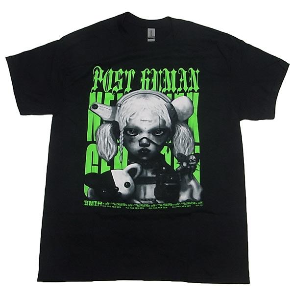 BRING ME THE HORIZON (ブリング ミー ザ ホライズン) GREEN NEX GEN Tシャツカラー : ブラック素材 : 100%コットンサイズM = 着丈 約73cm：身幅 約49cmL = 着丈 約72cm：身幅 ...