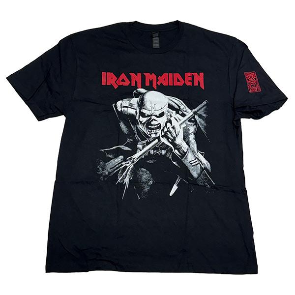 IRON MAIDEN (アイアン メイデン)50 TROOPER CHARGE Tシャツカラー : ブラック素材 : 100%コットンサイズM = 着丈 約70cm：身幅 約51cmL = 着丈 約73cm：身幅 約55cmXL = 着丈...