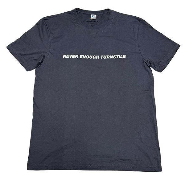 TURNSTILE (ターンスタイル)RIGHT PLACE, RIGHT TIME Tシャツカラー : チャコール グレー素材 : 100%コットンサイズM = 着丈 約72cm：身幅 約49cmL = 着丈 約75cm：身幅 約55cm...