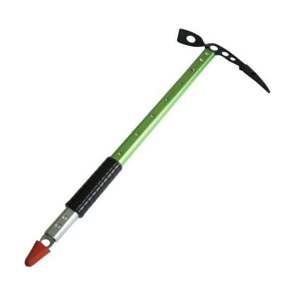 シャフトの長さが調整できるエキスパートモデルのピッケル。氷壁や岩稜向けに。ラチェット式でシャフトの長さを調節可能です。長さ : ヘッド部/228mm、シャフト部/600mm〜850mm、重量：455g材質 : ヘッド部/クロモリ鋼(SCM3...