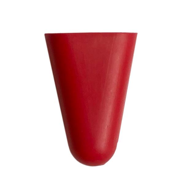 ピッケル用石突プロテクターカラー：レッド材質：ゴム製重量：10gプロテクターのゴムのみの商品です。ピッケルやその他は付属しません。伸び縮みはしませんので、必ずサイズをご確認下さいますようお願いいたします。ゴム穴サイズは横1.7cm、幅3mm...