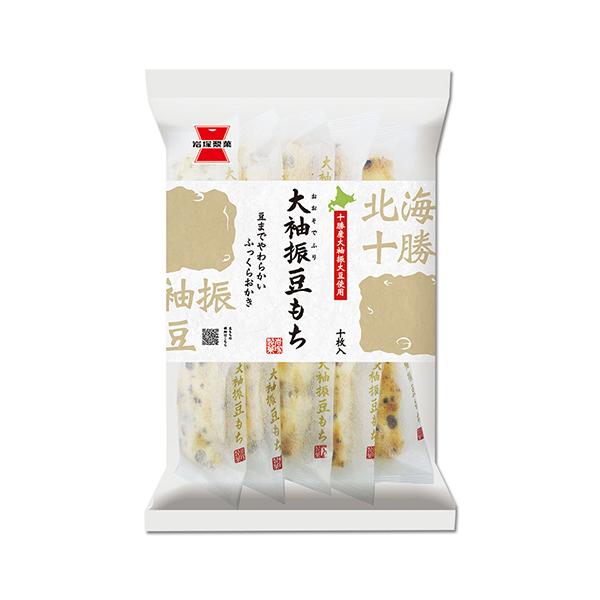 (商品説明)北海道十勝平野で契約栽培した「大袖振大豆」を練りこんだ、口どけの良いやわらかいおかきです。香ばしい大豆とお米のおいしさを引き立てるため、塩味で仕上げました。(原材料）水稲もち米(国産)、大豆、植物油脂、でん粉、食塩／調味料(アミ...