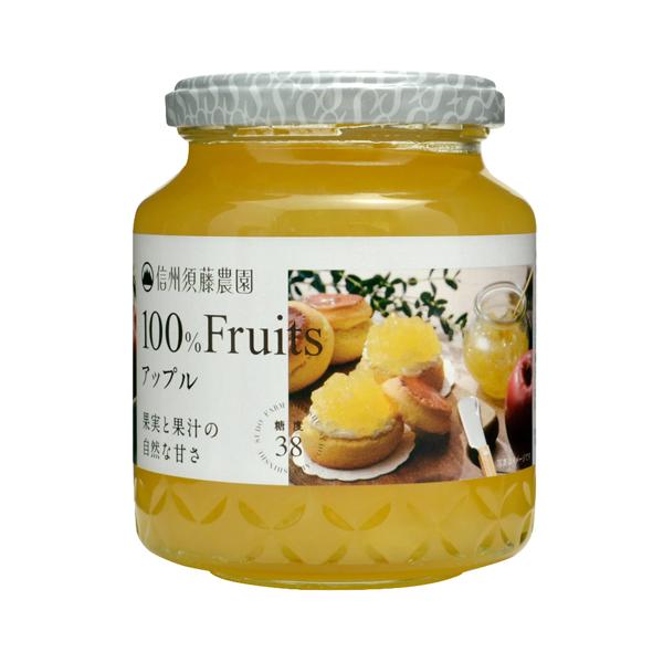 砂糖を使わず果実と果汁で作りました[名称]フルーツスプレッド（アップル）[原材料名]りんご(国産）、りんご濃縮果汁、白ぶどう濃縮果汁、レモンもう淑果汁/ゲル化剤（ペクチン） 酸化防止剤(ビタミンC）[使用上の注意]開栓前は直射日光を避け、常...