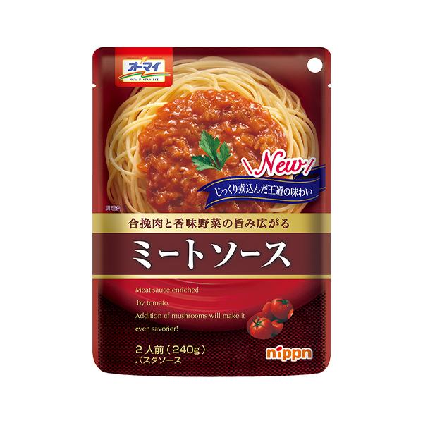 (商品説明)合挽肉とトマトペースト、香味野菜の旨みが織りなす味わい深いパスタソースです。(栄養成分）（120g）あたりエネルギー86kcal・たんぱく質2.4g・脂質3.4g・炭水化物11.5g・カリウム235mg・リン33.6mg・食塩相...