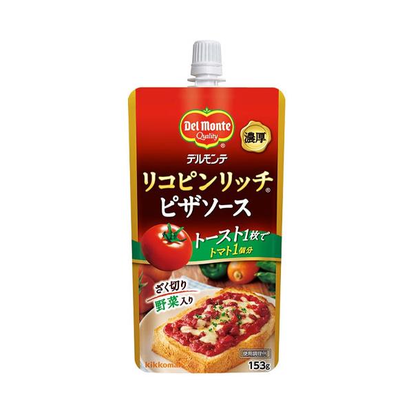 [ 商品説明 ]完熟トマトをベ一スに、ざく切りしたたまねぎ、ピーマン、にんじんが入ったピザソースです。ソース25g（トースト1枚分）に1個分のトマト、1/2食分の野菜を使用。トマトの濃厚な甘み、うまみが特徴です。　[ 原材料 ]トマト（輸入...