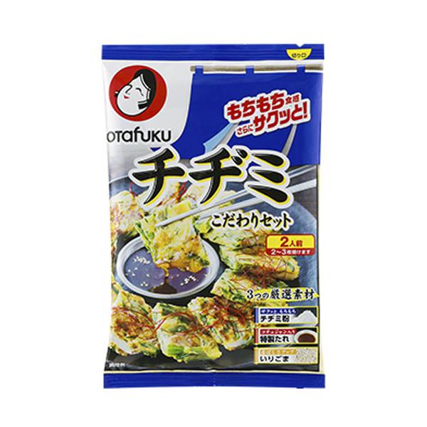 [商品説明]サクッと、もちもち食感を引き出すチヂミ粉、特製たれ、いりごまが入った材料セットです。[原材料]［チヂミ粉］小麦粉（国内製造）、砂糖、おから粉末、食塩／ベーキングパウダー、調味料（アミノ酸等）、（一部に小麦・大豆を含む）［特製たれ...