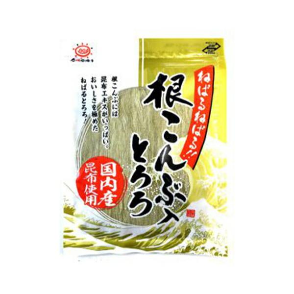 【商品説明】国内産昆布を100％使用した、根昆布入りのとろろ昆布です。