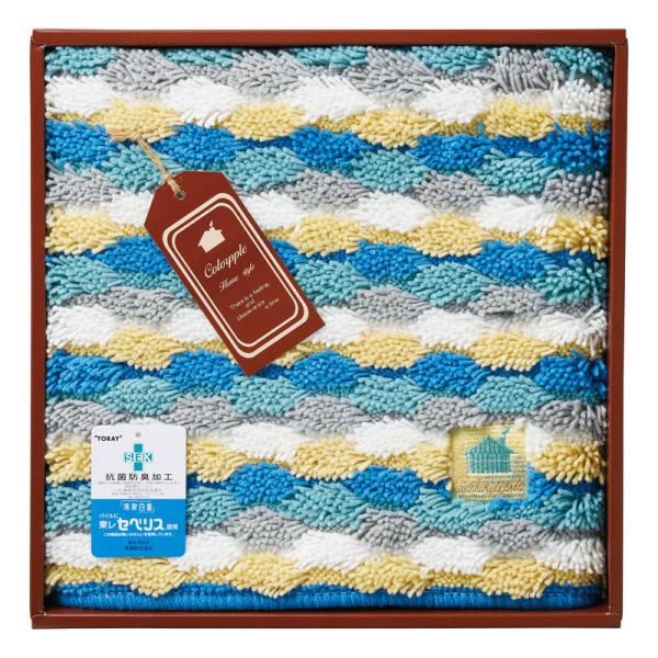 ●パッケージ：化粧箱●パッケージサイズ：約320×320×80mm●材質：アクリル100％（抗菌防臭・吸水速乾）●内容：バスマット（約500×700mm）×1●重量：約775g●原産国：日本製※製品リニューアルにより新商品へ仕様変更になる場...