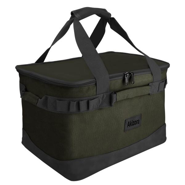 色:Green材質:ポリエステルパッケージ情報:バッグ商品の重量:1.1 キログラム特徴:折りたたみ可能,断熱,仕切り板,カラビナループ付属コンポーネント:仕切り板、持ち手モデル名:CB-Greenパターン:無地? 大容量キャンプ収納ボック...