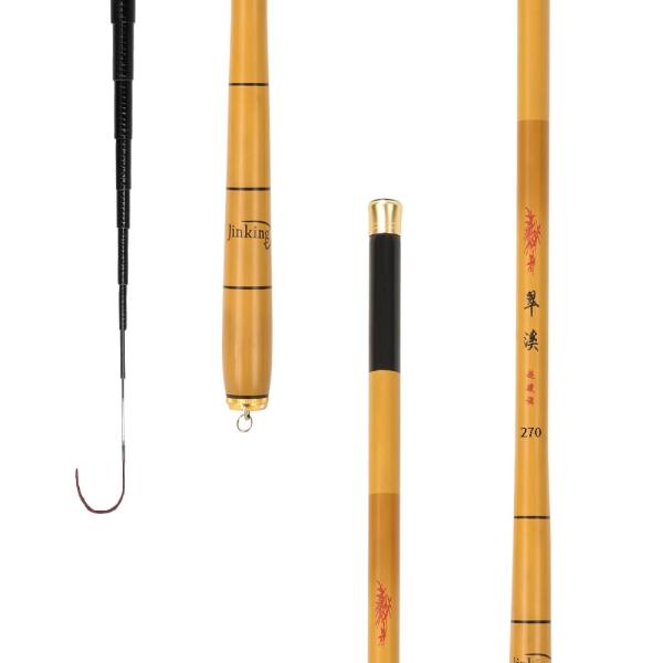 材質:炭素繊維色:CX個数:1釣りテクニック:対象魚(川・池)：フナ、コイ、ブルーギル、ハヤ、ヤマメ、アマゴ、他、対象魚(海)：サヨリ、ハゼ、アジ、サバ、イワシ、メバル、他? ッド(釣り竿)タイプ:渓流竿(小継)、調型：硬調、全長:2.7M...