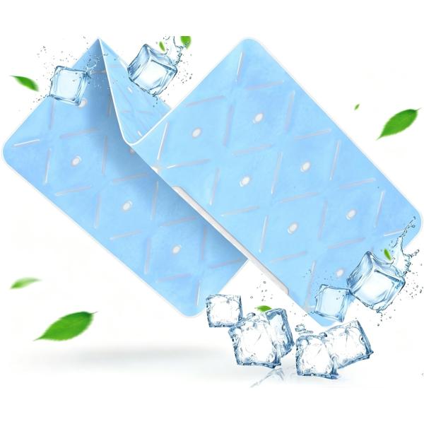 梱包サイズ:?29.9 x 13.7 x 2.4 cm; 340 g色:?ブルー梱包サイズ:29.9 x 13.7 x 2.4 cm; 340 g先進PCM恒温冷却技術を搭載 高機能PCM温度調整素材を採用したアイスマットは、体の余分な熱を...