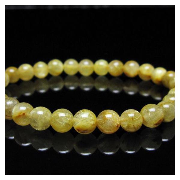 ■商品名：ゴールドタイチンルチル ブレスレット  6mm  t116-12930■商品ID：t116-12930■商品サイズ：内周約:154mm(±5mm)粒直径約:6mm(±0.5mm)■商品重量：約 9.9g