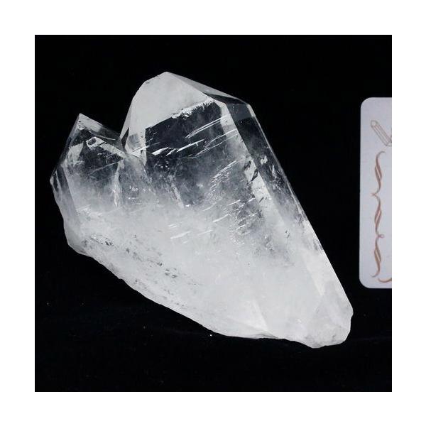 ■商品名：ダブルポイント水晶 クラスター ミナスジェライス州コリント産  ※証明書付き レムリアンシード t143-2248■商品ID：t143-2248■商品サイズ：高約:60mm  横約:88mm 厚約:32mm■商品重量：約 190g