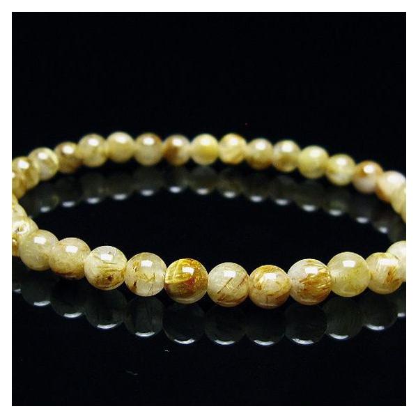 ■商品名：ゴールドタイチンルチル ブレスレット  5mm  t171-7973■商品ID：t171-7973■商品サイズ：内周約:157mm(±5mm)粒直径約:5mm(±0.5mm)■商品重量：約 7.3g