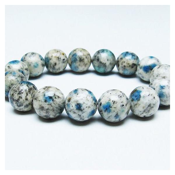 ■商品名：K2ストーン アズライト イン グラナイト  ブレスレット  14mm  t193-3961■商品ID：t193-3961■商品サイズ：内周約:165mm(±5mm)粒直径約:14mm(±0.5mm)■商品重量：約 58.3g
