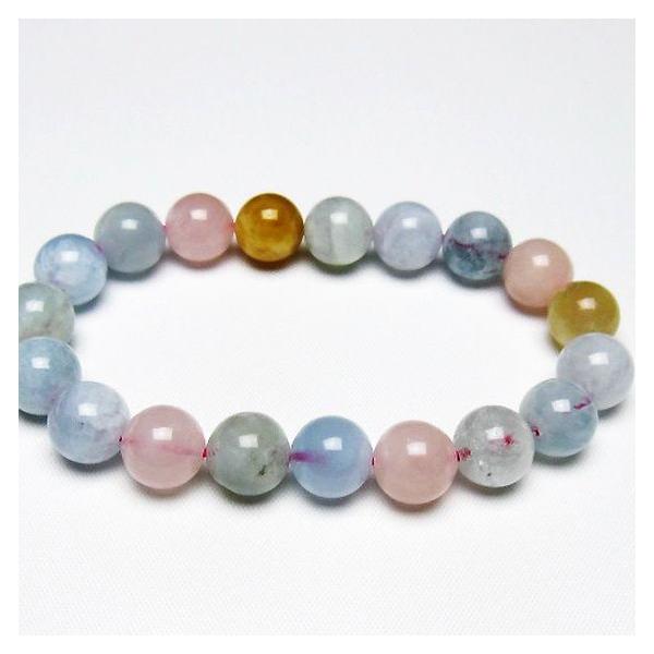 ■商品名：ミックスカラー ベリル ブレスレット  緑柱石 11mm  t237-4590■商品ID：t237-4590■商品サイズ：内周約:165mm(±5mm)粒直径約:11mm(±0.5mm)■商品重量：約 32.3g