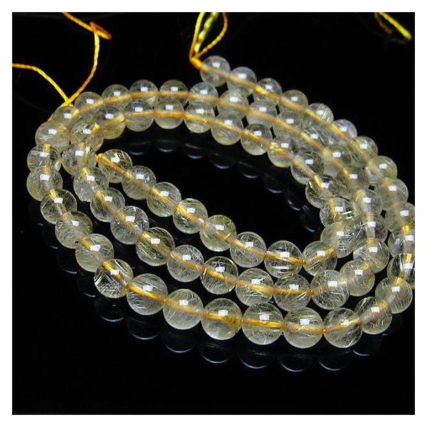 ■商品名：ルチルクォーツ 一連 ゴールドタイチンルチル  6mm  t320-3877■商品ID：t320-3877■商品サイズ：粒直径約:6mm     長約:400mm■商品重量：約 18.2g