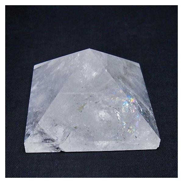 ■商品名：虹入り ヒマラヤ水晶ピラミッド t648-3550■商品ID：t648-3550■商品サイズ：高約:35mm  横約:56mm 厚約:56mm■商品重量：約 133g