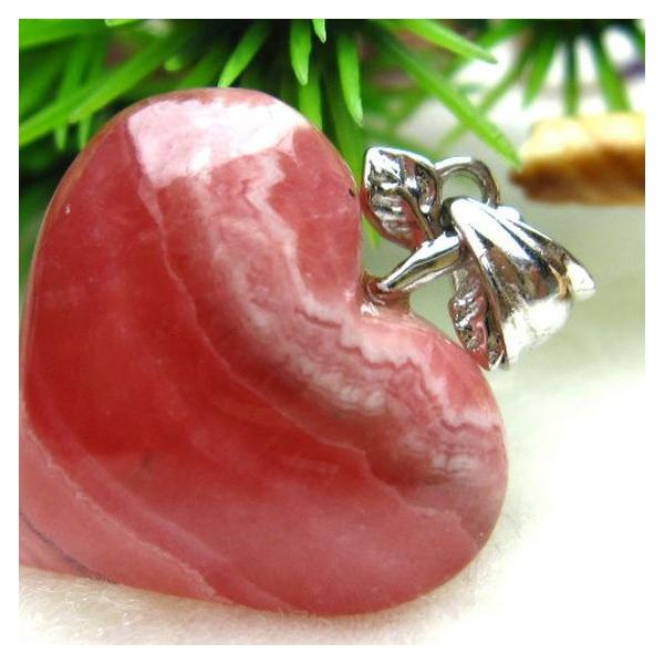 【インカローズ（ロードクロサイト）】インカローズはばら色の美しい模様を持った石です。様々な色合いのものがありますが、いずれも愛らしいピンクで女性にぴったりです。インカローズのテーマは、ずばり「愛」生命に対する慈愛から男女間の恋愛まで、その愛...