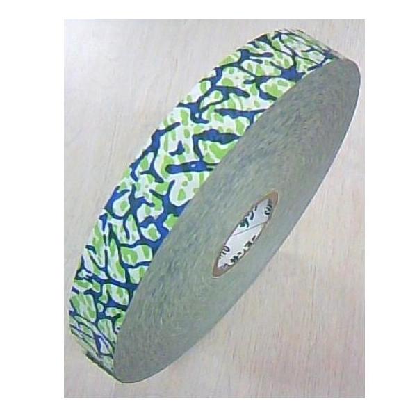 上質紙にマーブル模様を印刷したテープです。テープ裏面に、あらかじめ糊を塗布し乾燥させてあります。テープに水を浸すことで糊化させ帳票に貼付けることができます。仕様：ロール巻き、紙管内径50mm。サイズ：４０ｍｍｘ３６０ｍ
