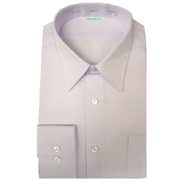QUALITY SHIRTスクールシャツ カッターシャツ  長袖 品番A-500 色白 サイズ 180B 素材 ポリ65％/ 綿35％