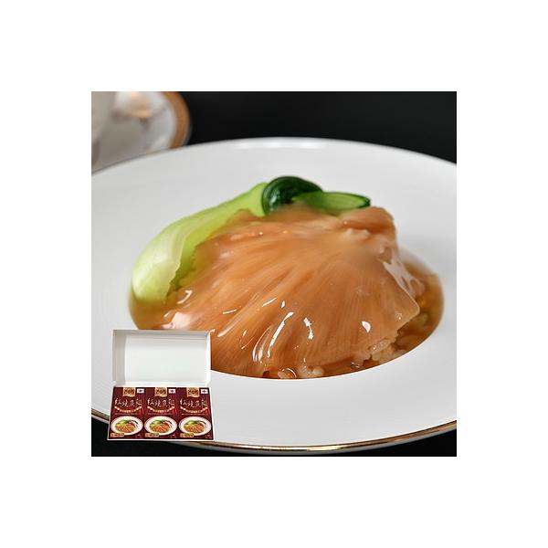 姿煮の中でも軟らかくゼラチン質が豊富な胸びれはなめらかでとろける食感が特徴です。温めるだけで手軽に召し上がれます。