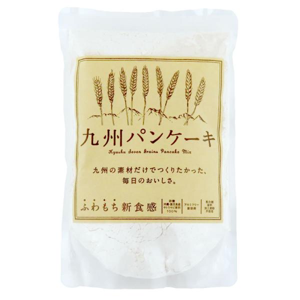 【発売日：2024年07月04日】オール九州産の厳選素材（小麦・雑穀）だけで作ったパンケーキミックスです。砂糖は鹿児島県産のサトウキビを使用しました。