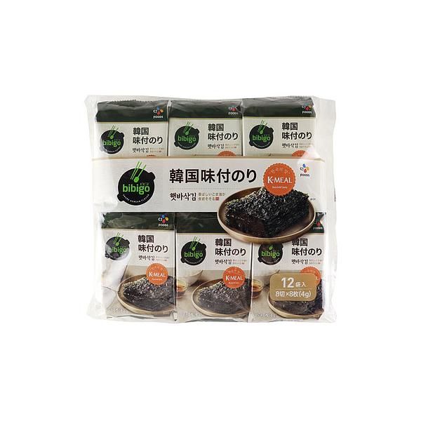 厳選された本場韓国産のりを使用。ごま油と塩で味付けて高温で焼きあげた香ばしい韓国味付けのりです。