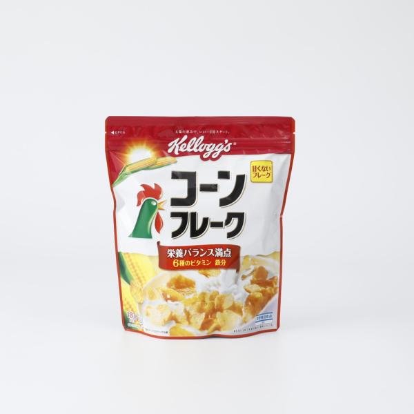 【発売日：2026年06月15日】香ばしく焼いた、コーンのフレーク。１食（４０ｇ）で、６種類のビタミンと鉄分をバランス良く摂ることができます。