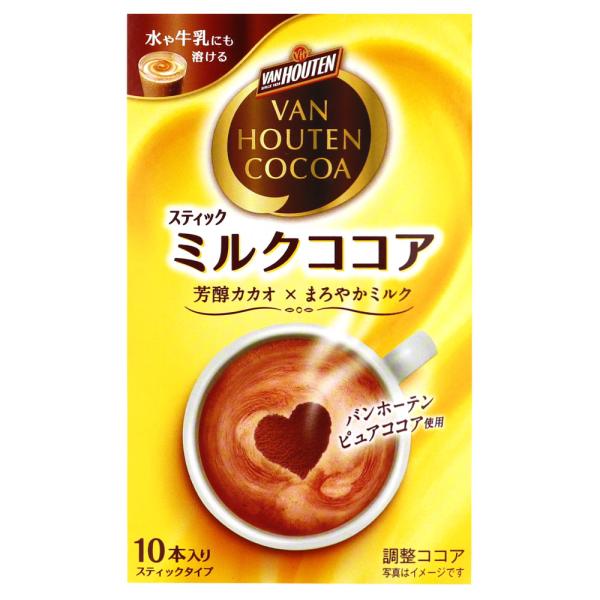 【発売日：2024年07月04日】カカオのコクとミルクの甘さがバランスよく調和したミルクココアです。