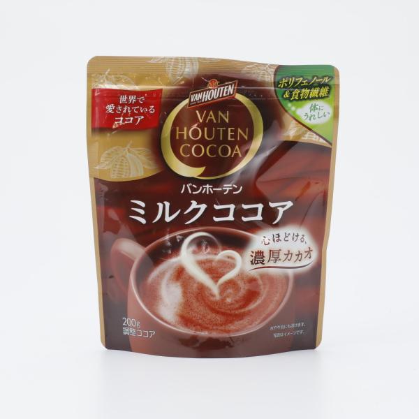 【発売日：2026年03月05日】きめ細かいバンホーテンのピュアココアを贅沢に使用。水や牛乳にも溶けて、ホットでもアイスでも手軽にお楽しみいただけるようになりました。