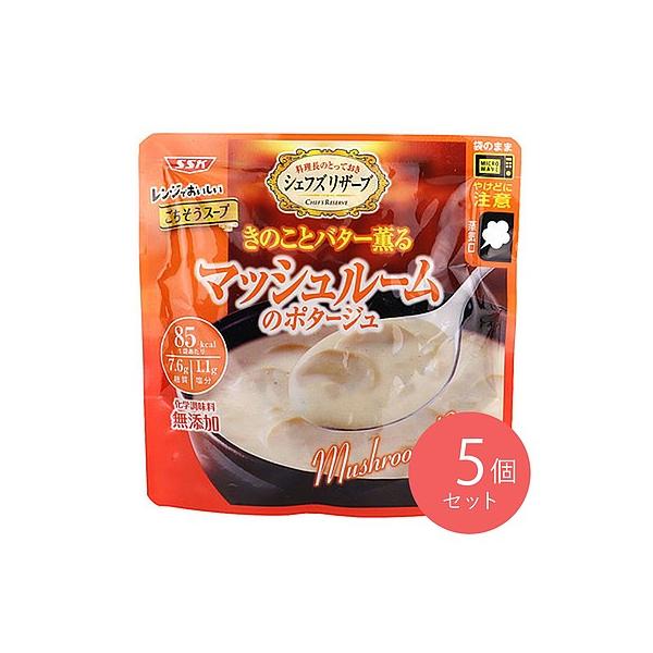 マッシュルームをたっぷりと使用しバターでコクを出しました。袋のまま電子レンジで加熱可能。